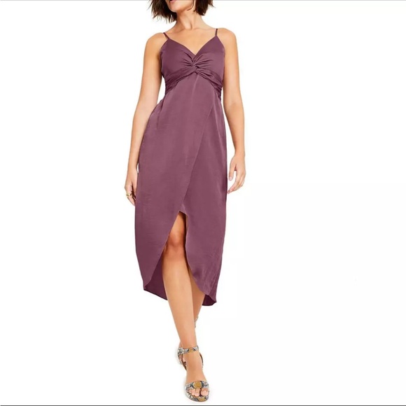 Bar III | Dresses | Bar Iii Charmeuse Midi Dress | Poshmark